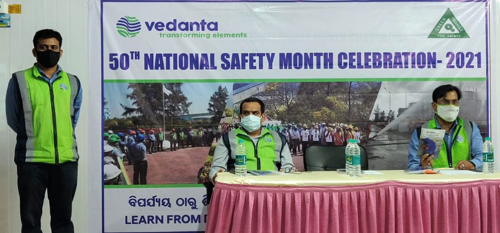 Vedanta Jharsuguda wraps 50th National Safety Month with a virtual ...