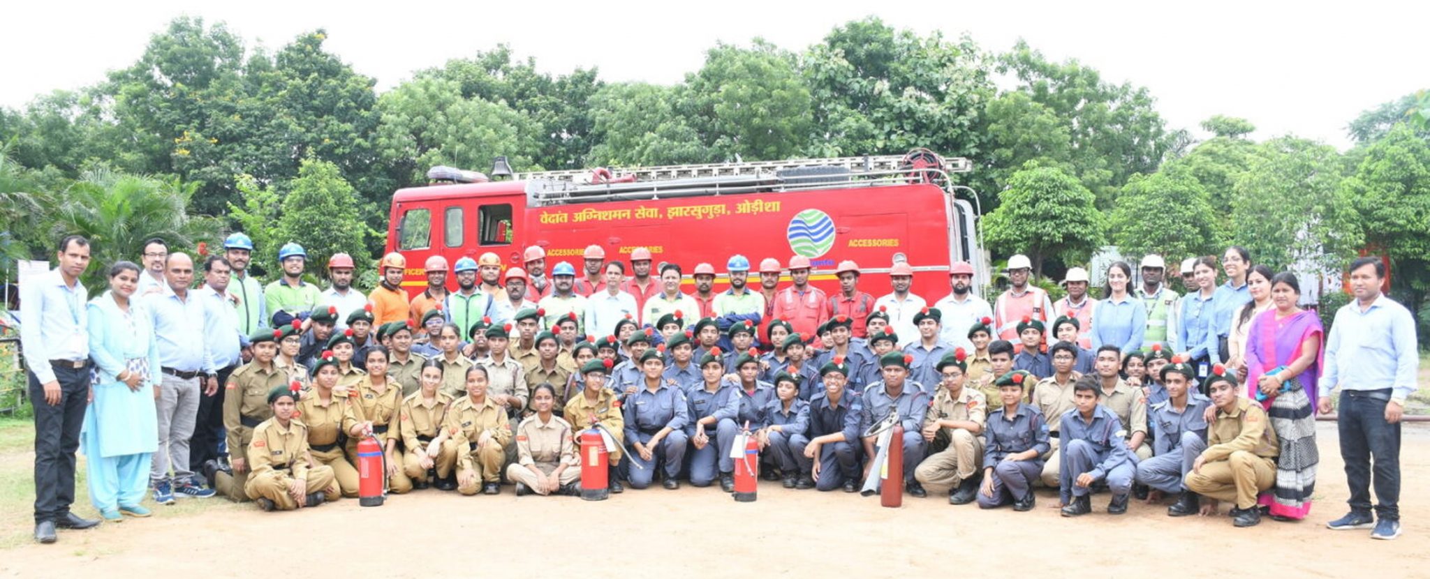 Vedanta Aluminium conducts Fire Mock Drill at D.A.V School, Jharsuguda ...